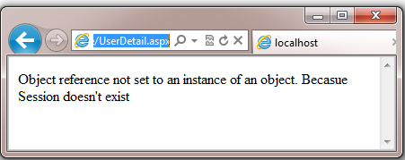 InProc Session State Mode in ASP.Net